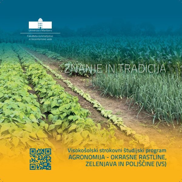 Študij na FKBV – Fakulteta za kmetijstvo in biosistemske vede